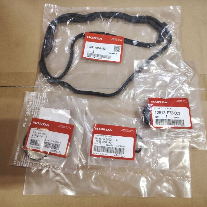 Honda Genuine Valve cover leaking set Honda R18A/R20A/R18Z Engine Honda ...