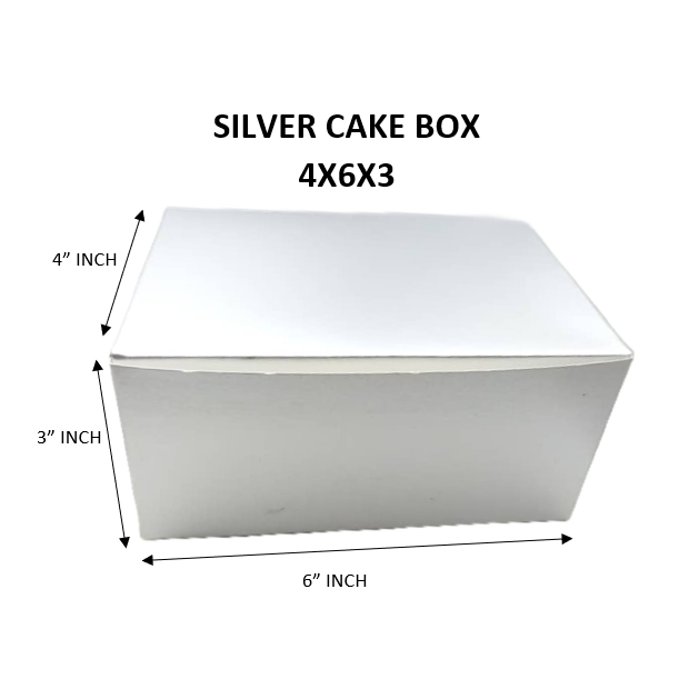 Silver cake box 463 / Kek box (100PCS/PKT) | Shopee Malaysia
