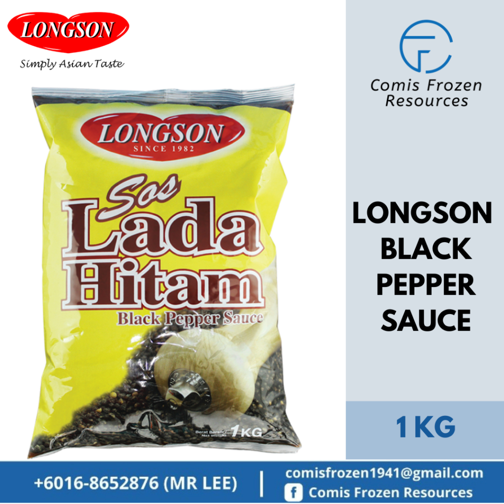 Longson Sos Lada Hitam / Black Pepper Sauce 1KG 【Ready Stock】 (HALAL ...