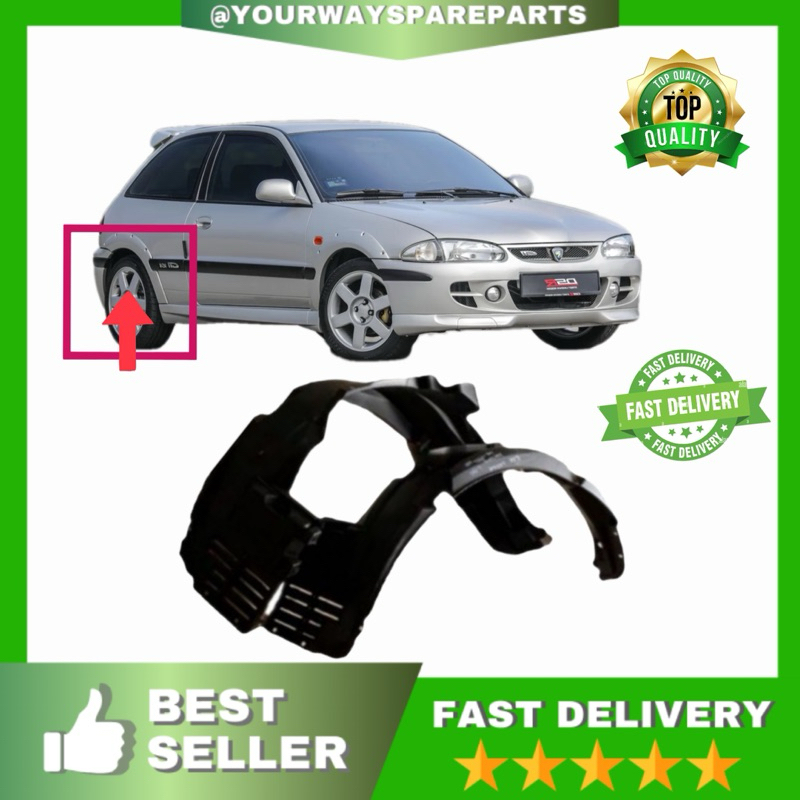 【YW SPARE PARTS】Proton Satria Old Proton Satria New Fender Protector ...