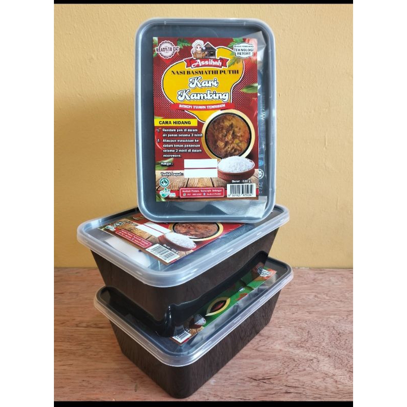 ASSIHAH READY TO EAT SET NASI PUTIH BASMATHI LAUK PAUK KAMPUNG RM11.900 ...