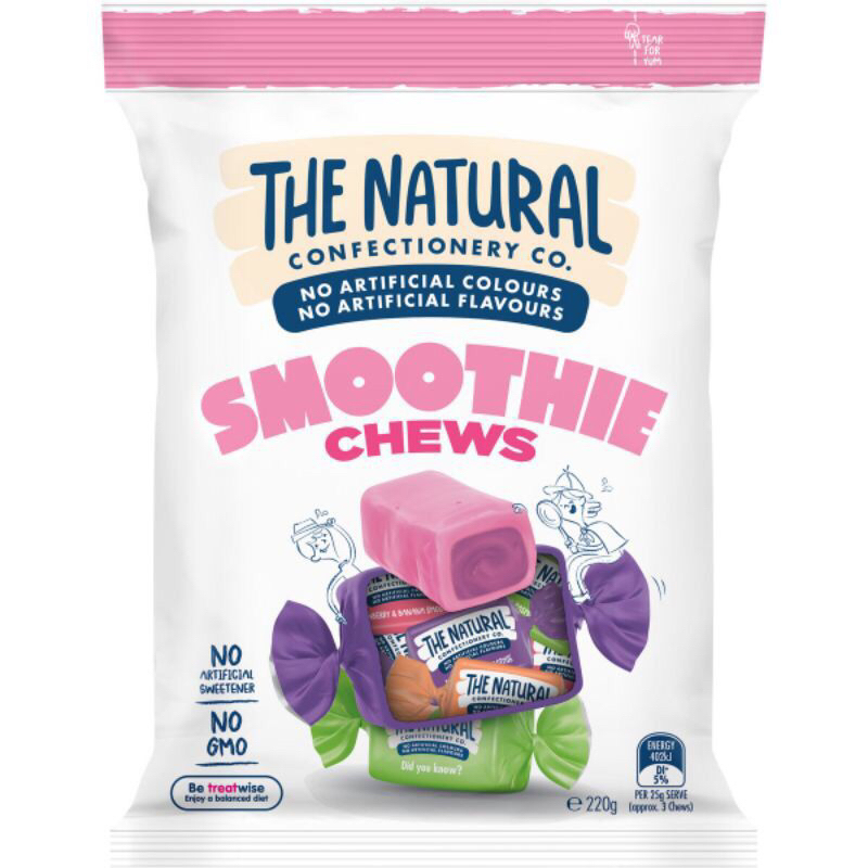The natural confectionery co. smootie chews 180gram | Shopee Malaysia