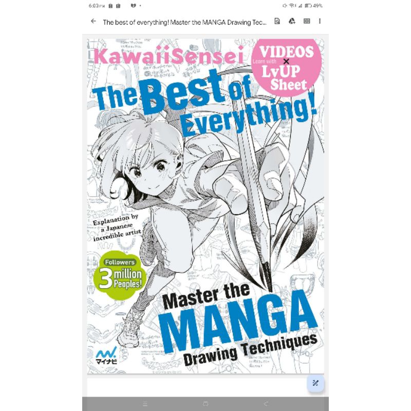 The Best of Everything Master of Manga drawing Techniques | Shopee Malaysia
