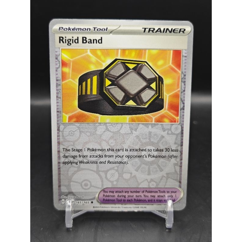 Rigid Band 165/165 151 English (Trainer Pokemon Tool) | Shopee Malaysia