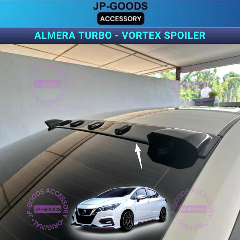 Nissan Almera N18 2020 - 2024 Rear Spoiler Vortex Style Windscreen ...