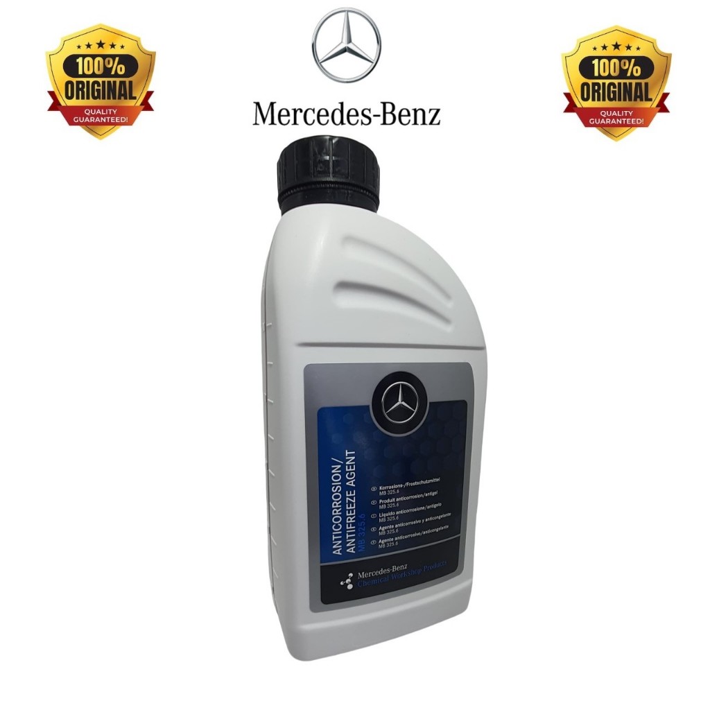 Genuine Mercedes Radiator Coolant (Red) Anti-Freeze (1 Litre ...
