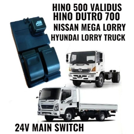 Hino 500 Validus Dutro 700 Nissan Mega Hyundai Lorry Truck Power Window ...