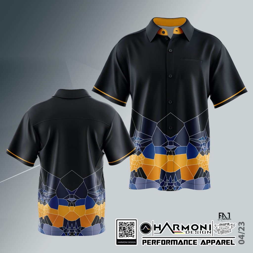 KEMEJA KORPORAT 01 | Sublimation Corporate Polysoft | Shopee Malaysia