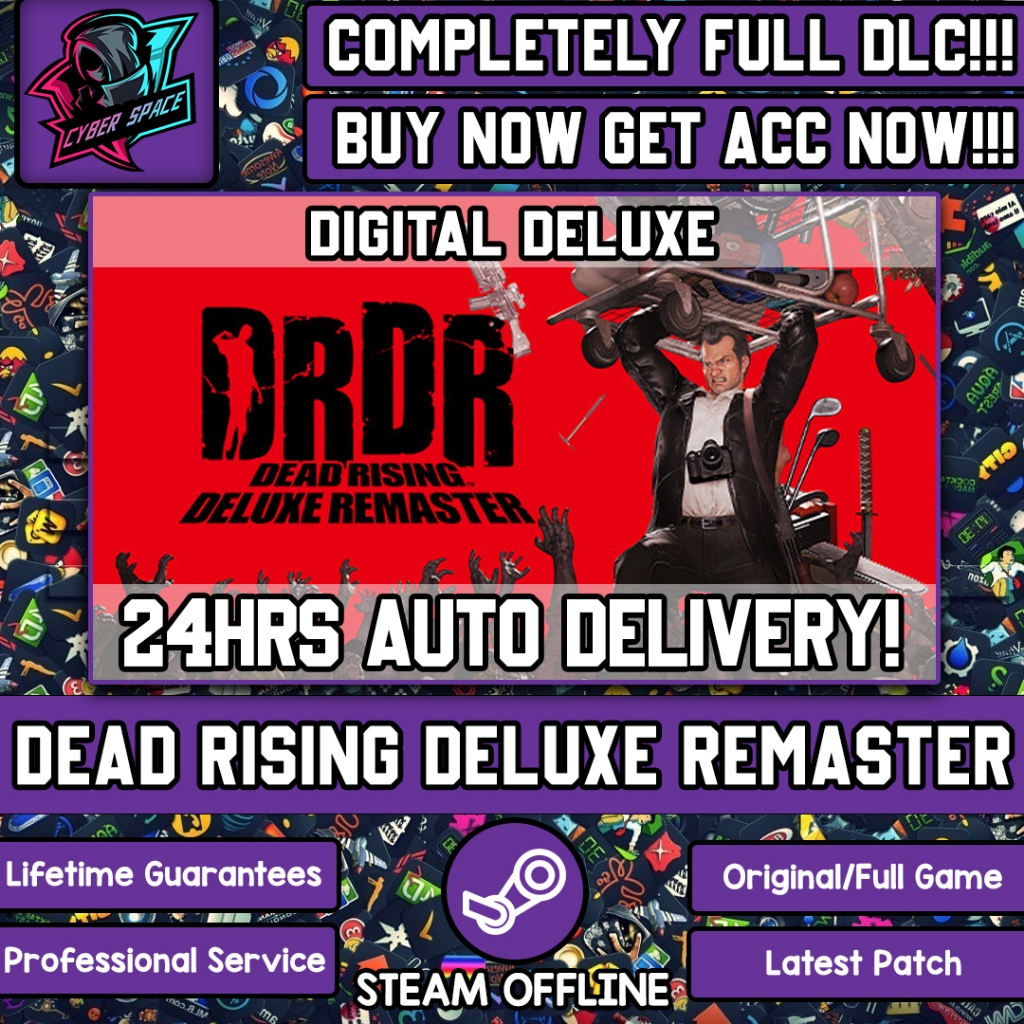 Dead Rising Deluxe Remaster [Auto Delivery] [Steam Offline] [Full DLC ...