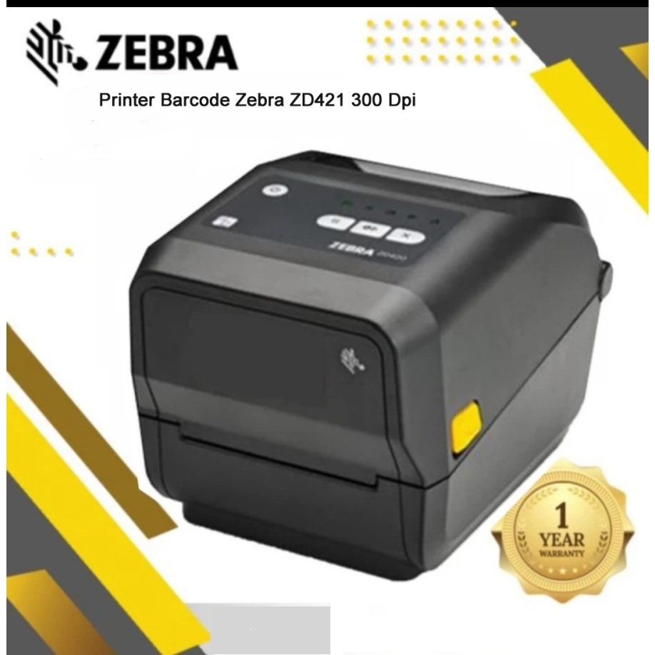 Zebra ZD421 300 Dpi Barcode Label Printer THERMAL TARANSFER & DIRECT ...