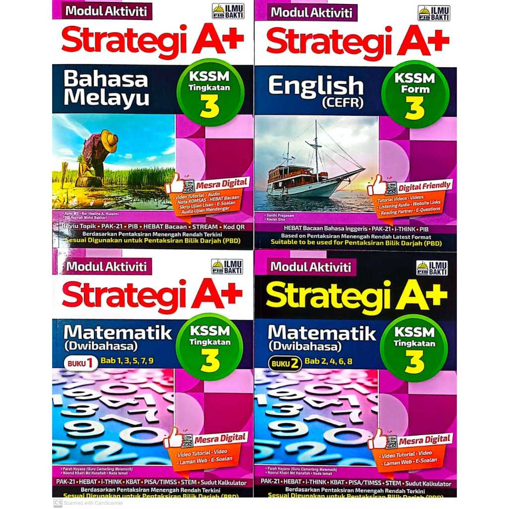 (ESA)ILMU BAKTI: MODUL AKTIVITI STRATEGI A+ KSSM TINGKATAN 3 | Shopee ...