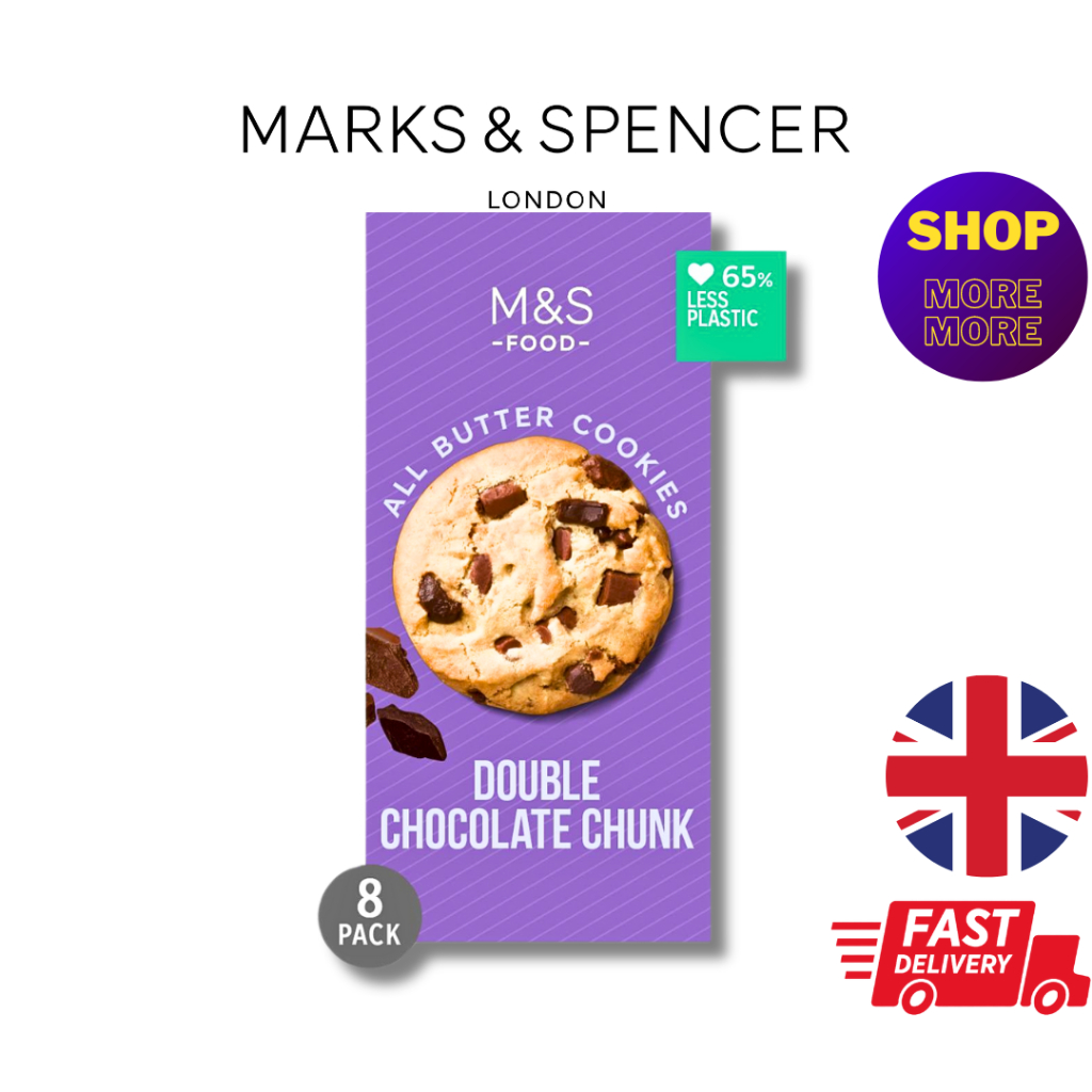 [BBD:4 DEC 2024 ] NEW M&S 🇬🇧 Marks & Spencer UK Double Belgian ...