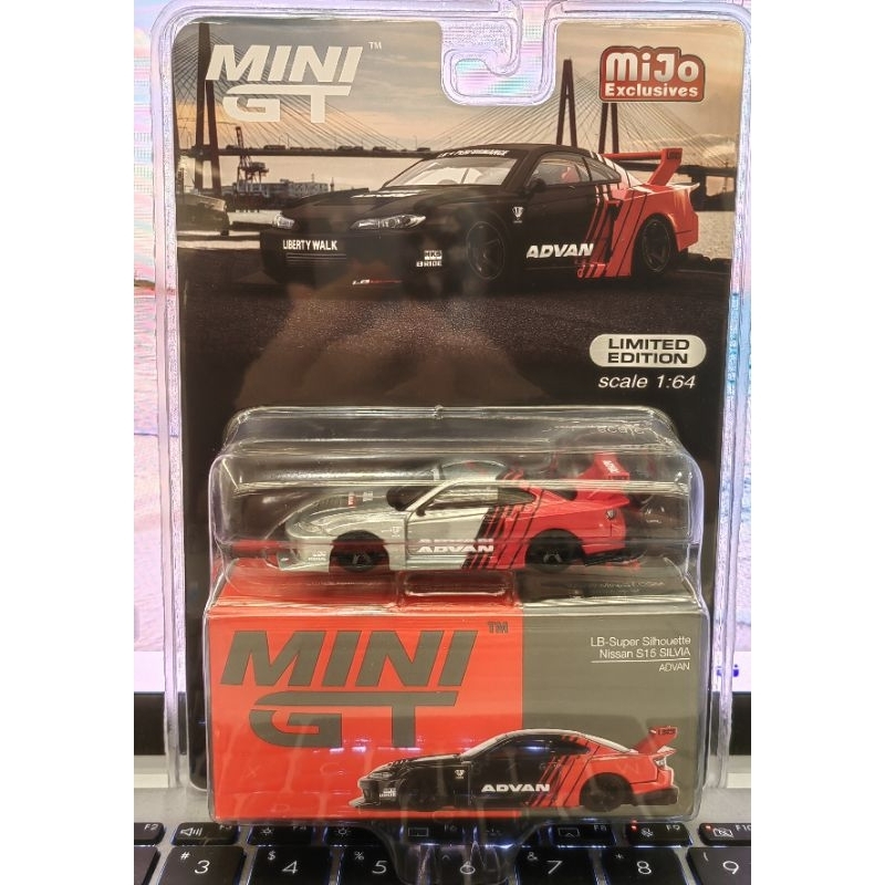 LBWK LAST CHASE PRODUCTION Mini GT NISSAN S15 SILVIA ADVAN BLISTER ...