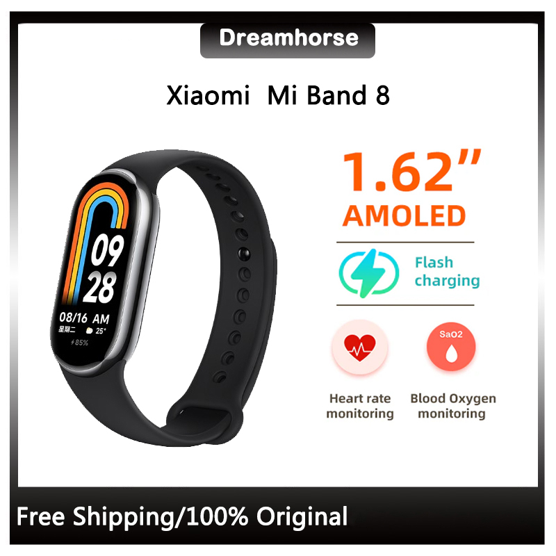 Xiaomi Band 8 Mi Watch / Xiaomi Band Mi 8 NFC/ 1.62inch Heart rate Blood oxygen sensor Xiaomi mi ...