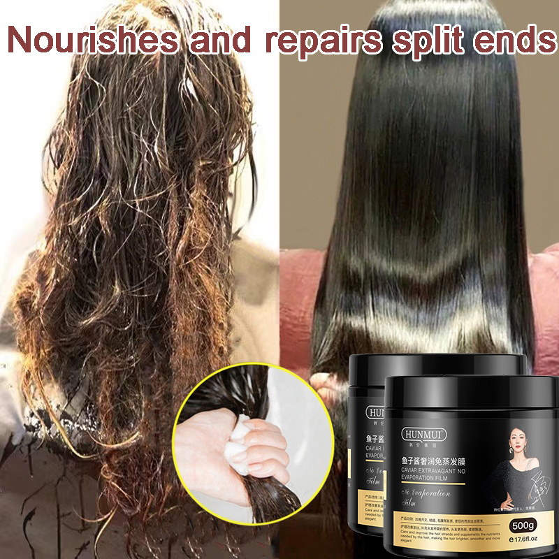 Keratin hair mask treatment krim lurus rambut Hair straightening cream ...