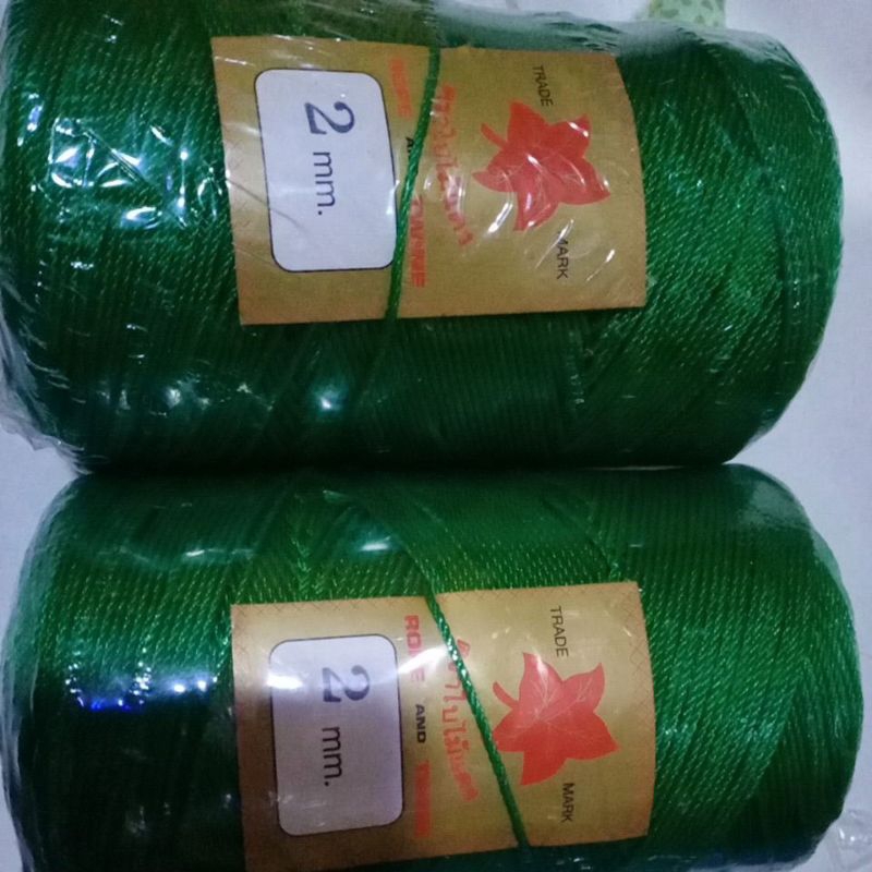 Tali PE 2mm PE rope PE warna hijau | Shopee Malaysia