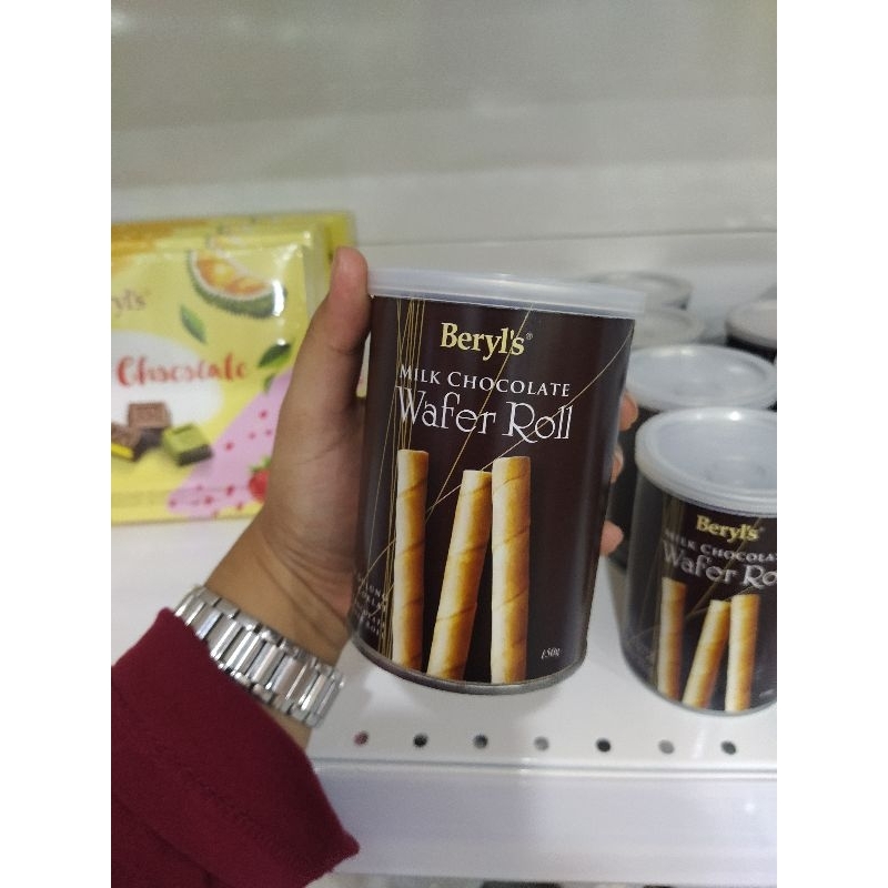 BERYL'S MILK CHOCOLATE WAFER ROLL | Shopee Malaysia
