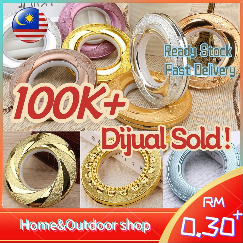 🔥KEMBALI SALES🔥 Curtain Eyelet Rings / Gelang Langsir / Ring Langsir ...