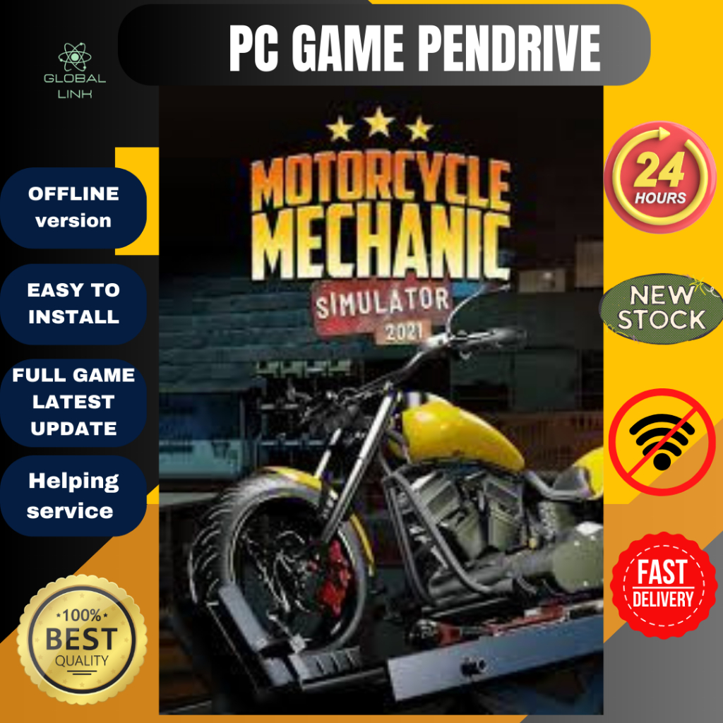 [PC Game] Motorcycle Mechanic Simulator 2021 - Offline [ Pendrive 32 GB ...