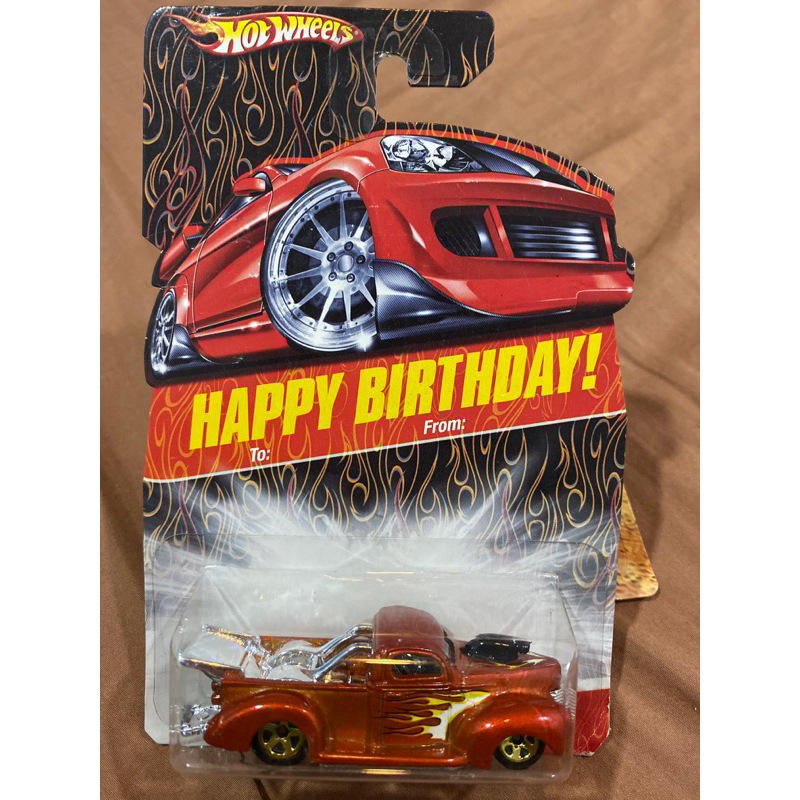 Hot Wheels Happy Birthday 40 Ford Truck | Shopee Malaysia