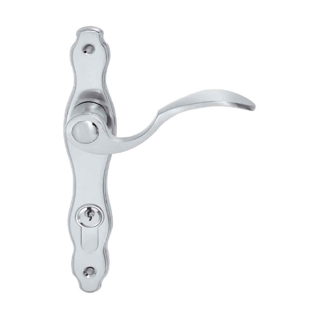 St Guchi Grill Door Lock 7028 Lever Mortise Handle Complete Set (SN/AB ...