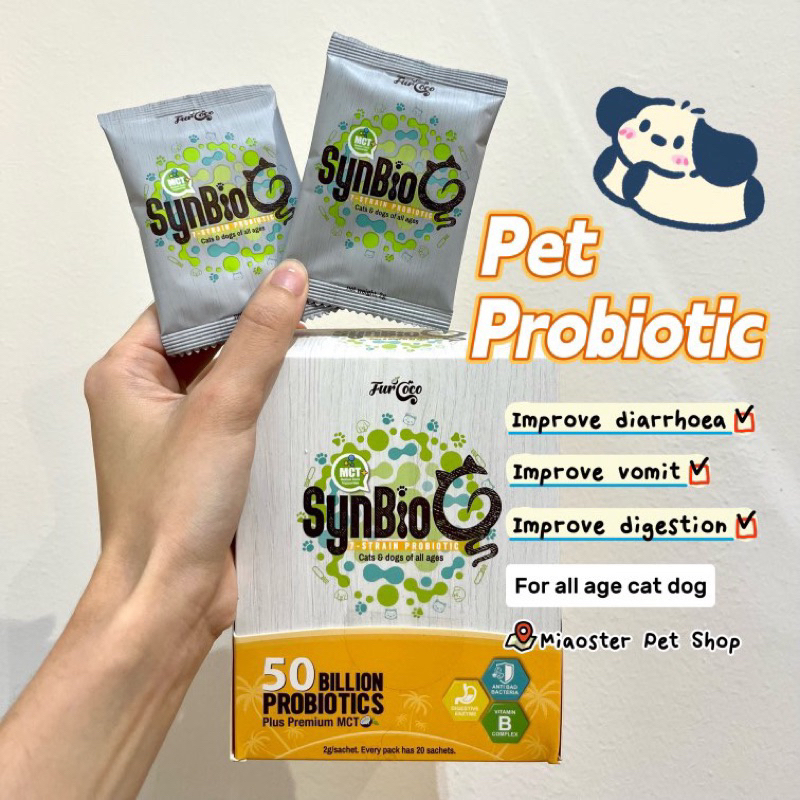 FURCOCO SynbioG Probiotic for Cat & Dog | Probiotik Kucing | 宠物猫狗益生菌 ...