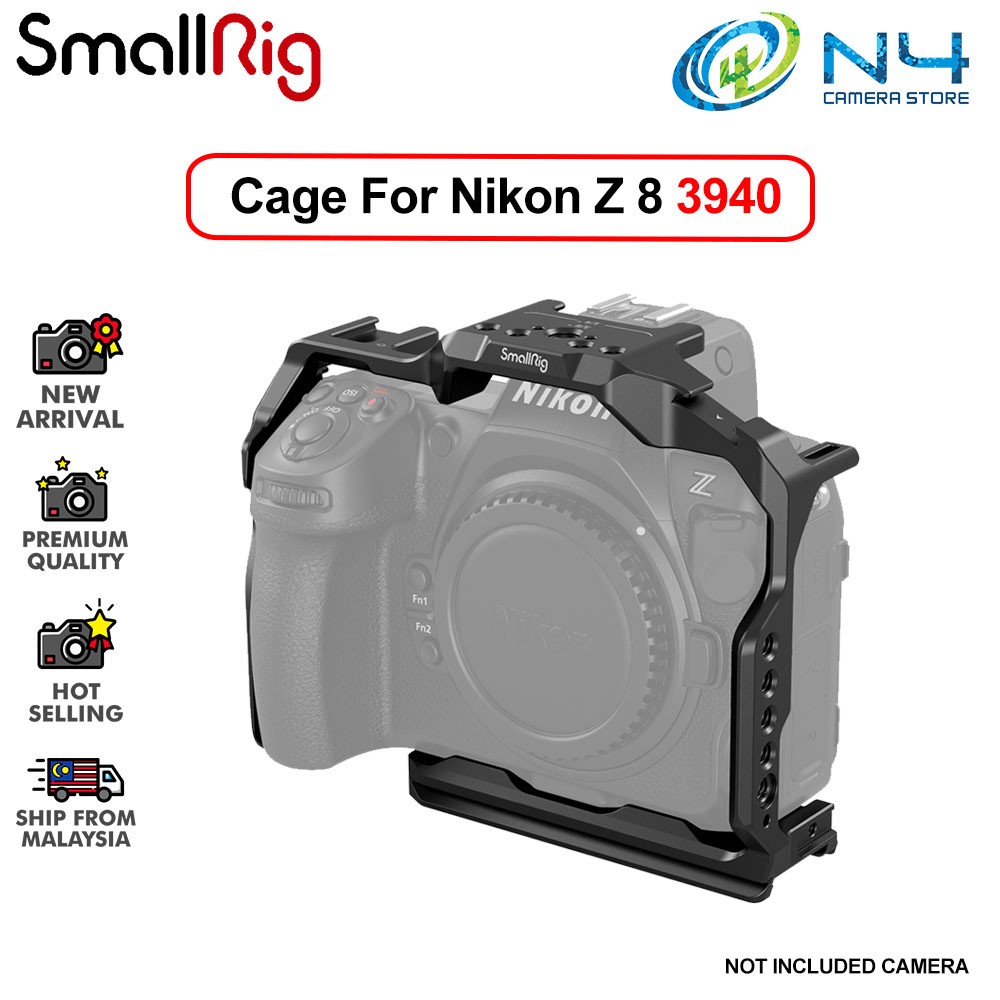 SmallRig Cage for Nikon Z 8 3940 Z8 Cage | Shopee Malaysia
