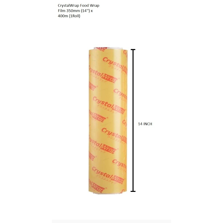 400METER CRYSTAL WRAP FOOD WRAPPING FULL RANGE SAIZ/pembalut makanan ...