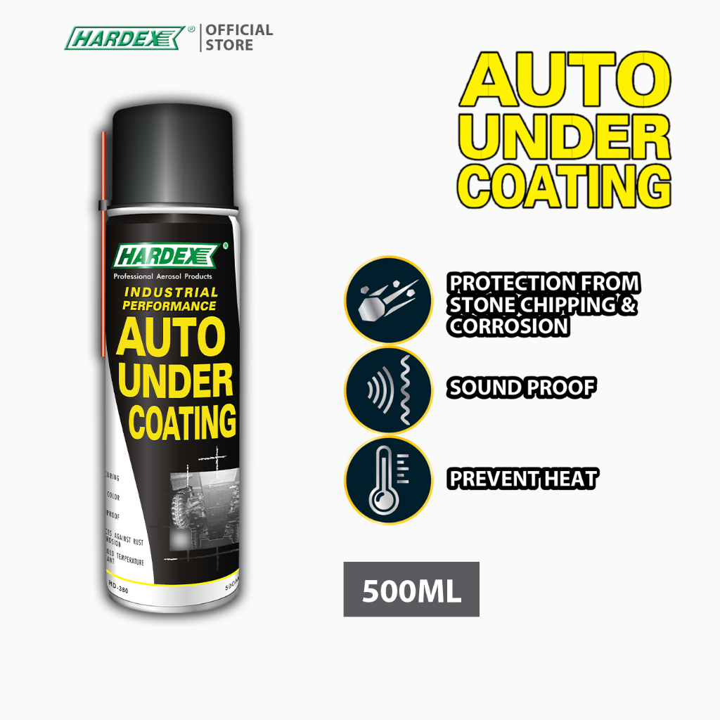 HARDEX Auto Under Coating (500ml) HD-380 | Shopee Malaysia