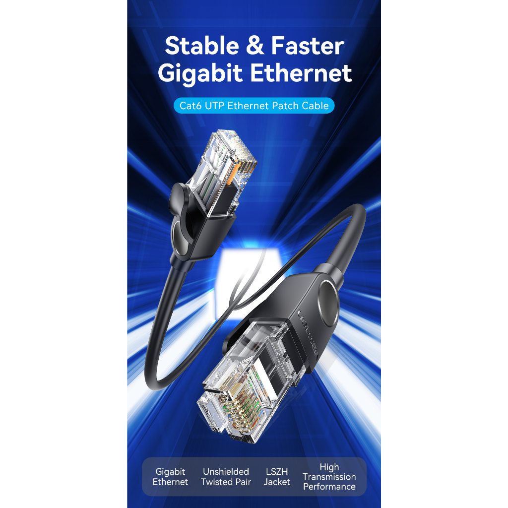 Vention CAT6 Ethernet Cable UTP RJ45 Gigabit Network Lan Cable for ...