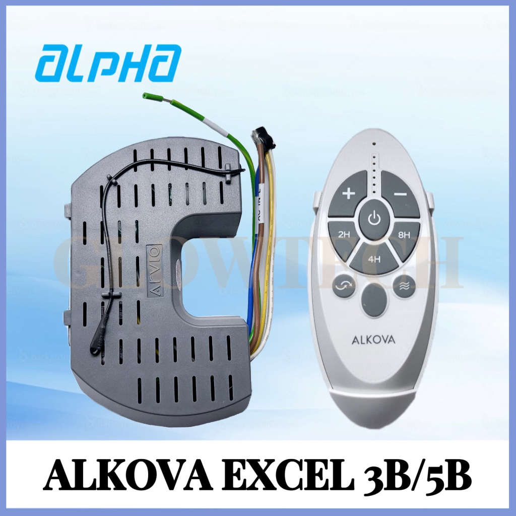 [ORIGINAL] ALPHA Ceiling Fan PCB/REMOTE CONTROL ALKOVA EXCEL 3B/56" 5B ...