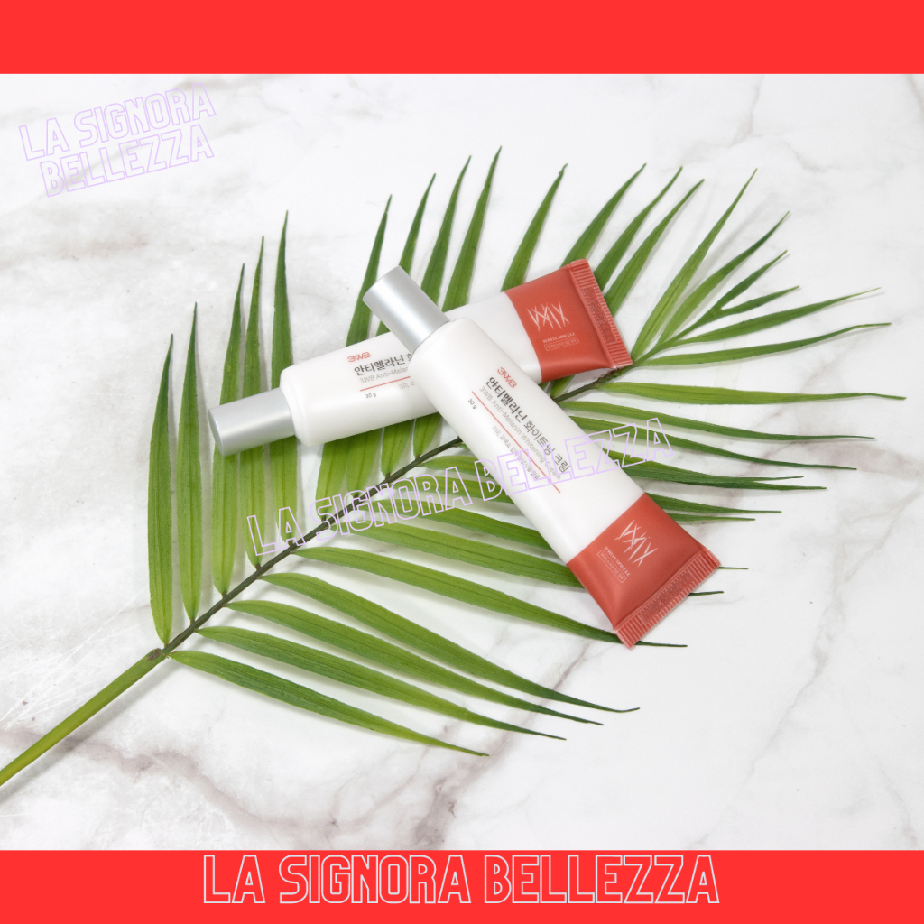 La Signora Bellezza 3WB Anti Melanin Whitening Cream 30g Whitening Acne ...
