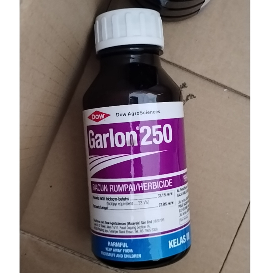 500ML Garlon 250 DOW Herbicide Racun Rumpai - bunuh pokok & anak kayu ...