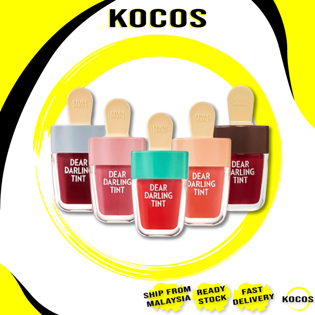 Etude Dear Darling Water Gel Tint_Ice Cream (4 Type) | Shopee Malaysia
