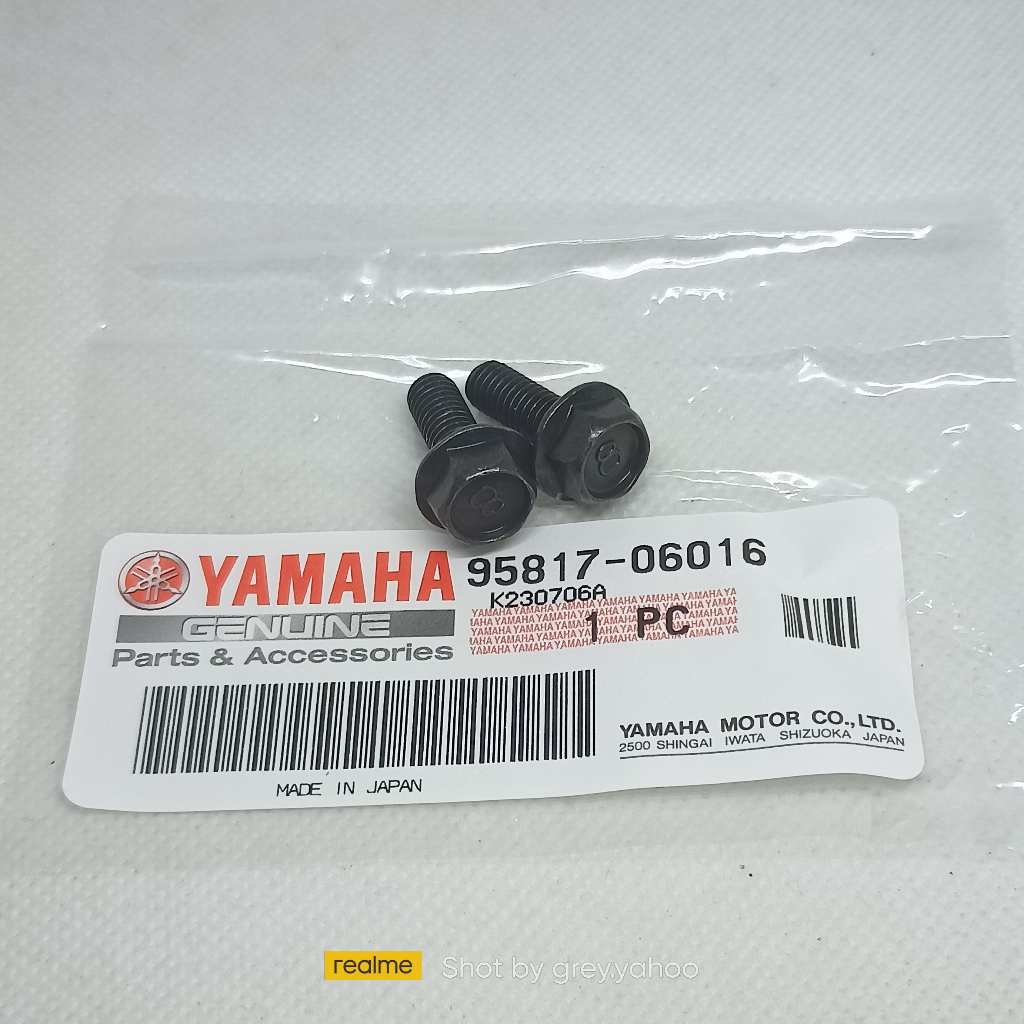 Yamaha SS2 Skru Bracket Lampu Belakang Original Japan (95817-06016 ...