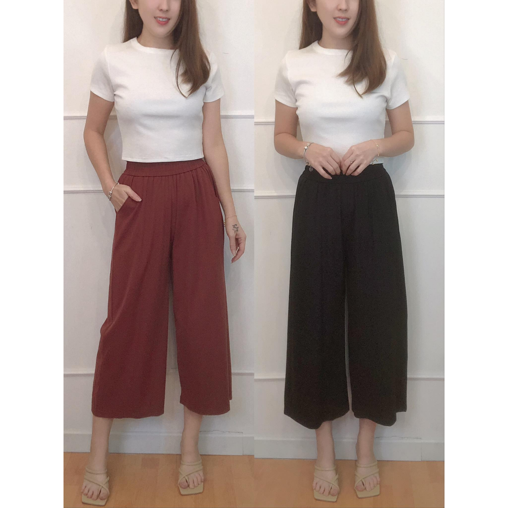 ( L Zone BRAND) Women's High Waist Mid-Length Pants Women's High Waist ...