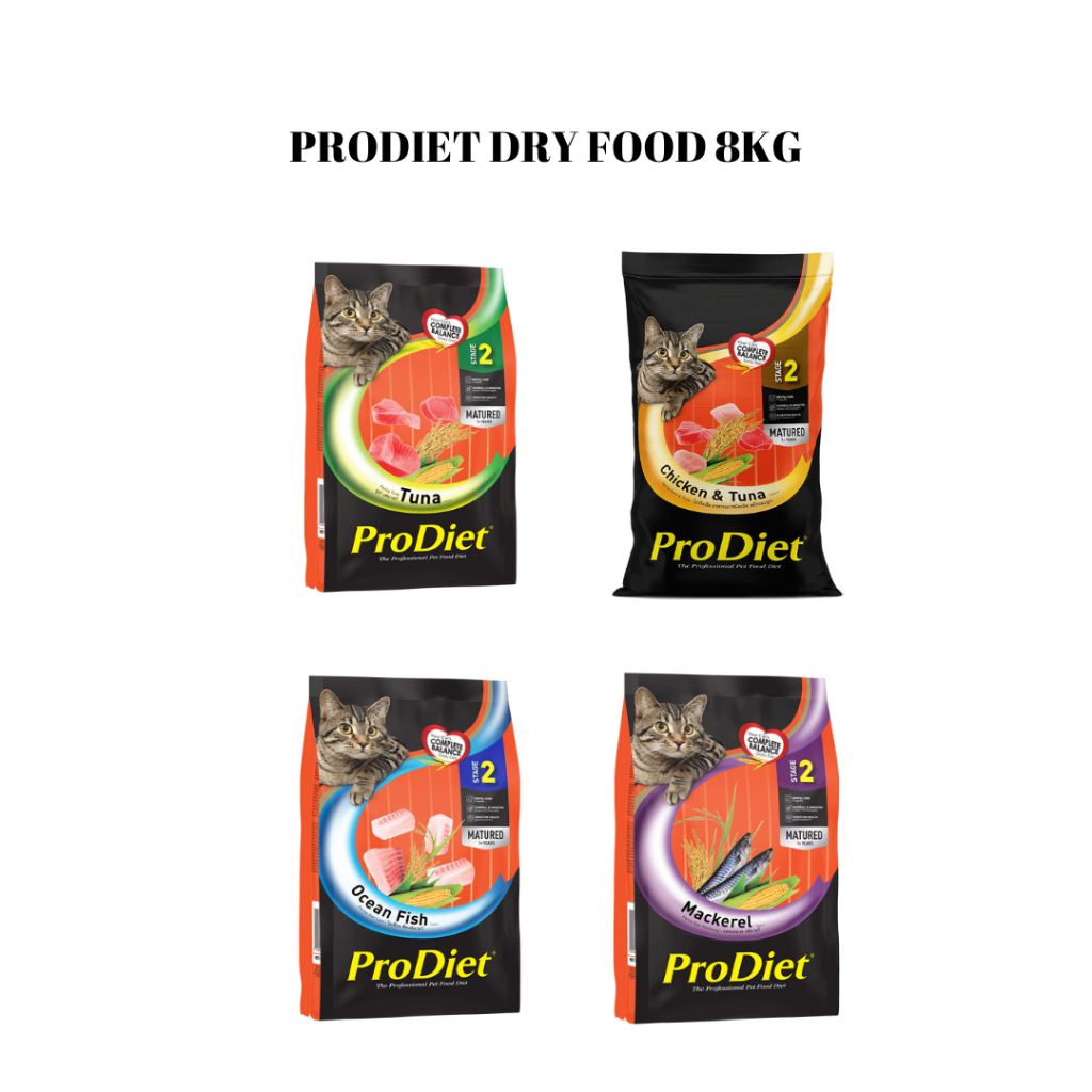 PRODIET CAT FOOD ORIGINAL PACK 8KG | Shopee Malaysia