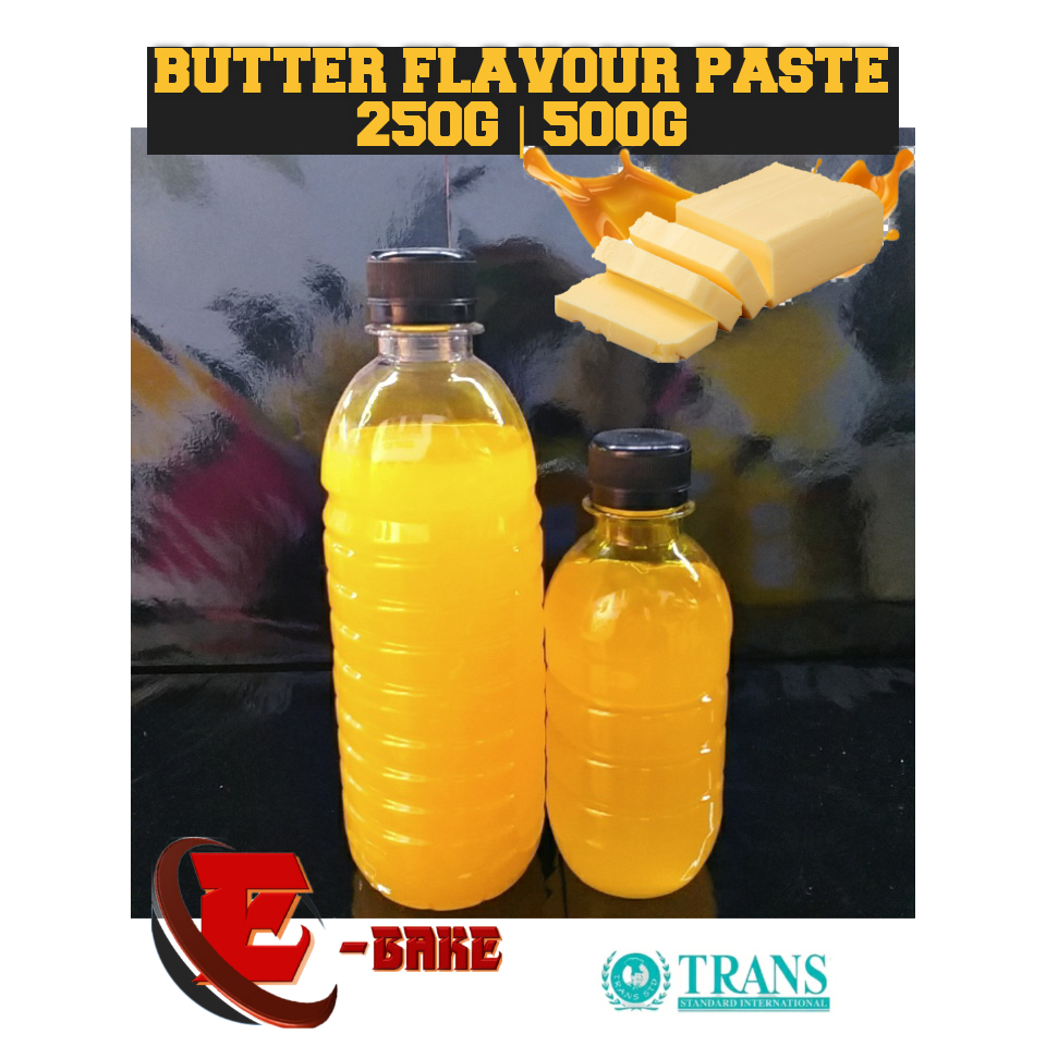 BUTTER FLAVOUR PASTE 500G | 250G | PERASA BUTTER 500G | 250G HALAL ...