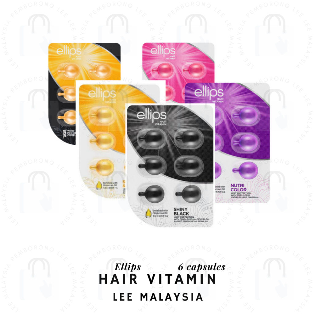 ELLIPS HAIR VITAMIN 6 CAPSULES | Shopee Malaysia