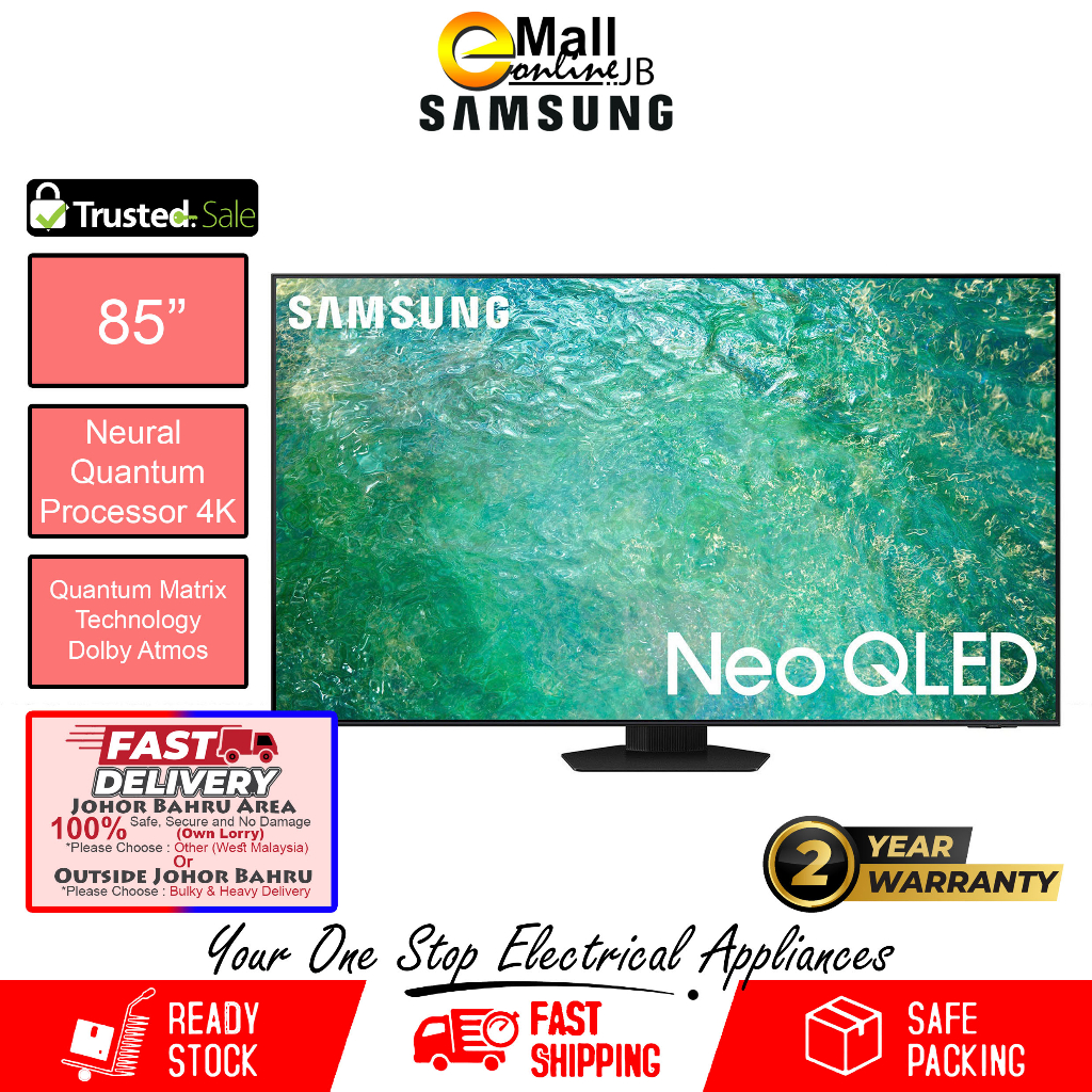 Samsung QN85C QN85F NEO QLED 4K Smart TV 120Hz (2023) | 75" 85 ...