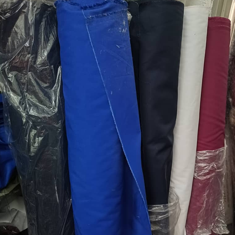 kain tc drill ,cotton tebal, sesuai menbuat worker jacket,baju chef ...