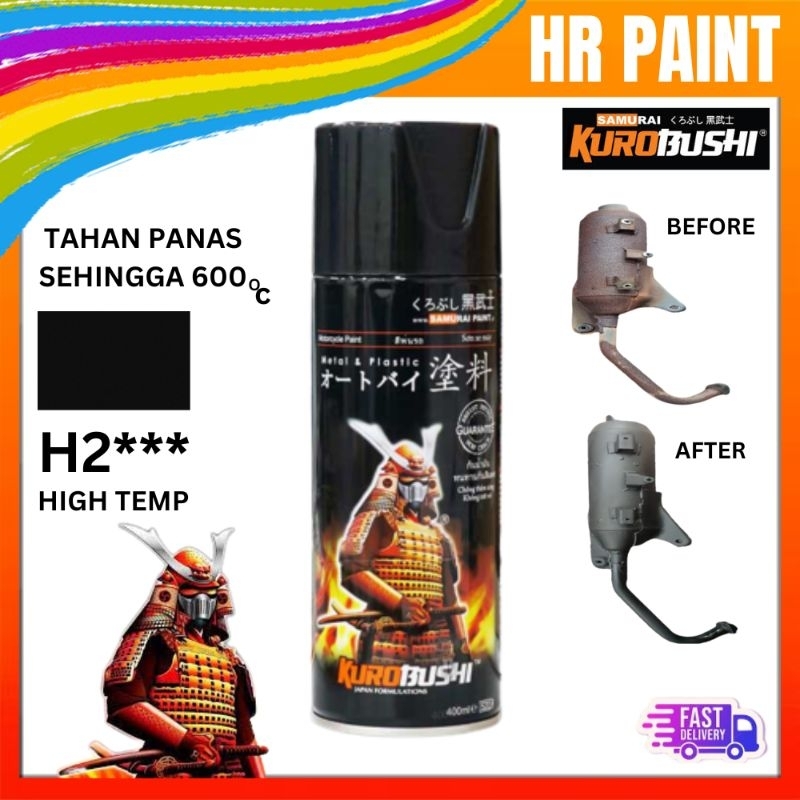 SAMURAI H2 HIGH TEMP (BLACK) | Shopee Malaysia