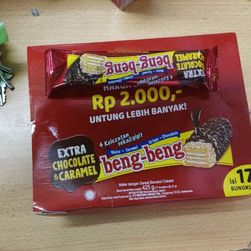 beng-beng chocolate dan caramel | Shopee Malaysia
