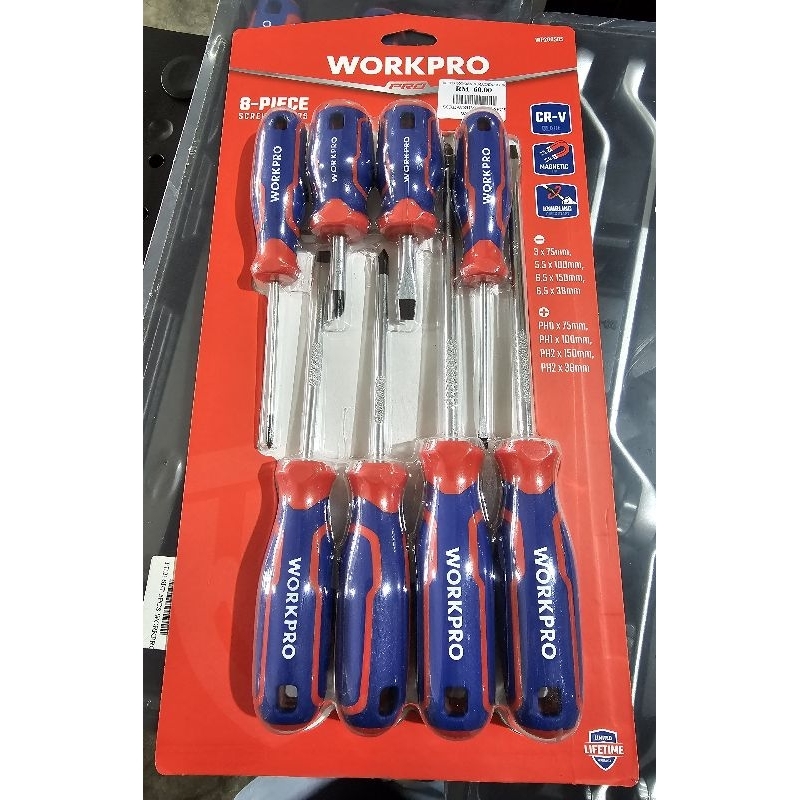 Workpro 8pcs heavy duty screwdriver (wp200505) | Shopee Malaysia