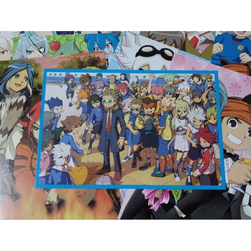 Original Inazuma Eleven Illustrated Postcards : Animage Furoku Inazuma ...