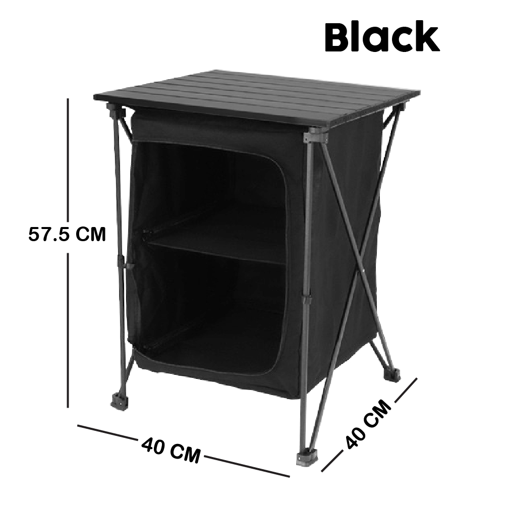 Meja Lipat Outdoor Camping Storage Shelf Multifunctional Portable ...