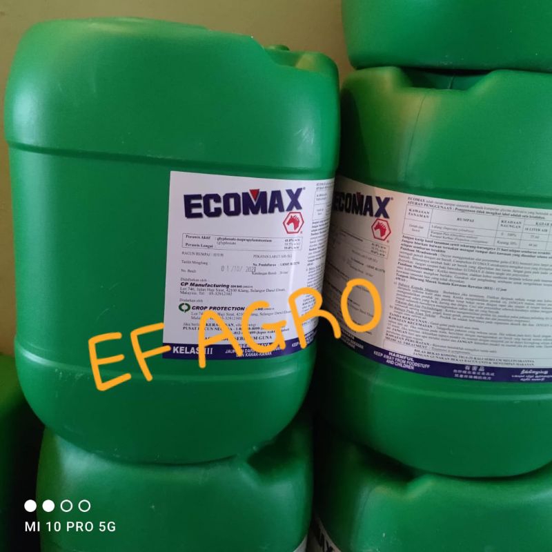 20L ECOMAX RACUN RUMPAI GLYPHOSATE READY STOCKS!! | Shopee Malaysia