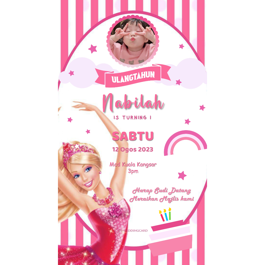 Kad Kahwin Digital/Digital Wedding Invitation/Kad Kahwin Murah/Alive ...