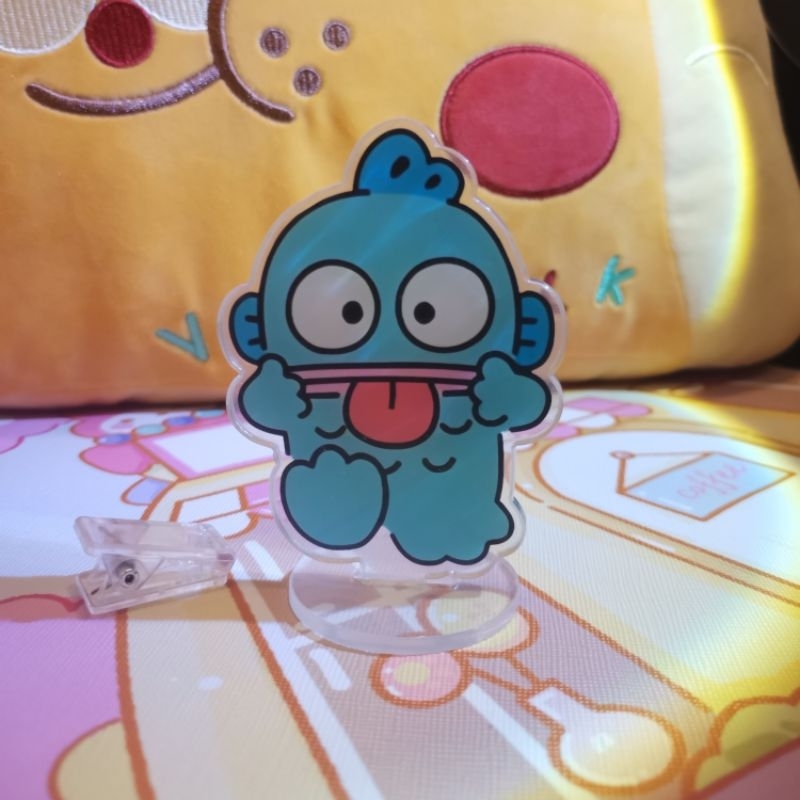 三丽鸥丑鱼亚克力立牌夹子 Sanrio Ugly Fish Acrylic Standing Sign Clip | Shopee Malaysia