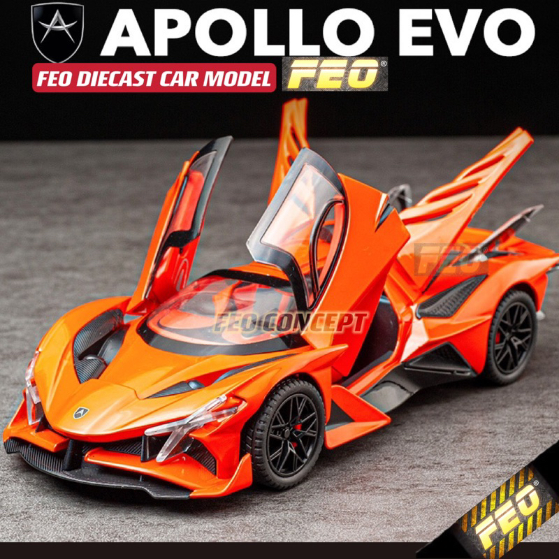 FEO Apollo Evo Project Evo Diecast Car Model Alloy Car Diecast Model ...